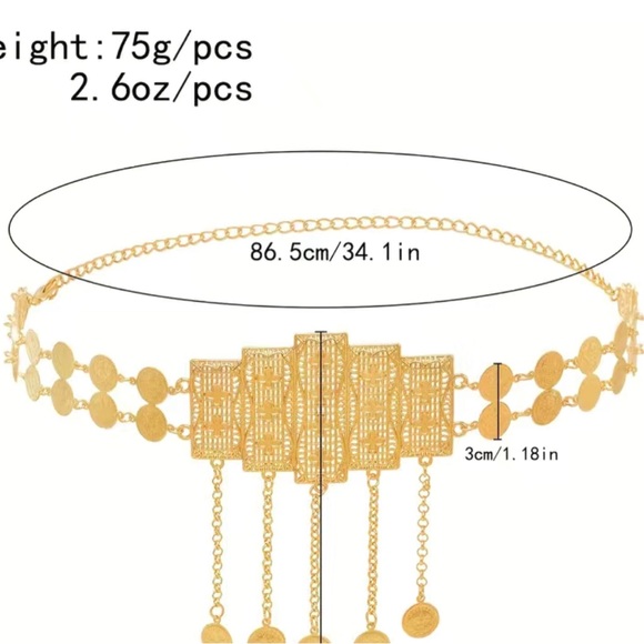 Accessories | Bohemian Coin Belt | Poshmark